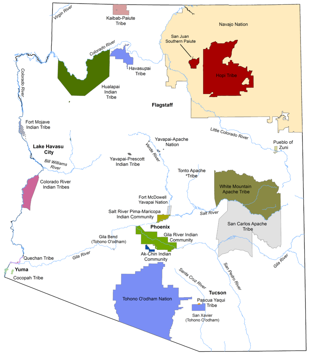 Maps – Inter Tribal Association of Arizona
